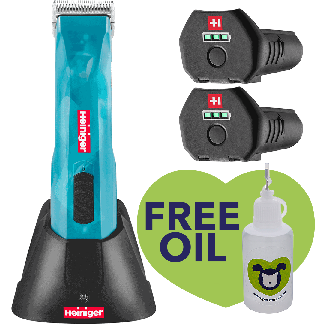Opal Cordless Clipper with 2 Batteries by Heiniger